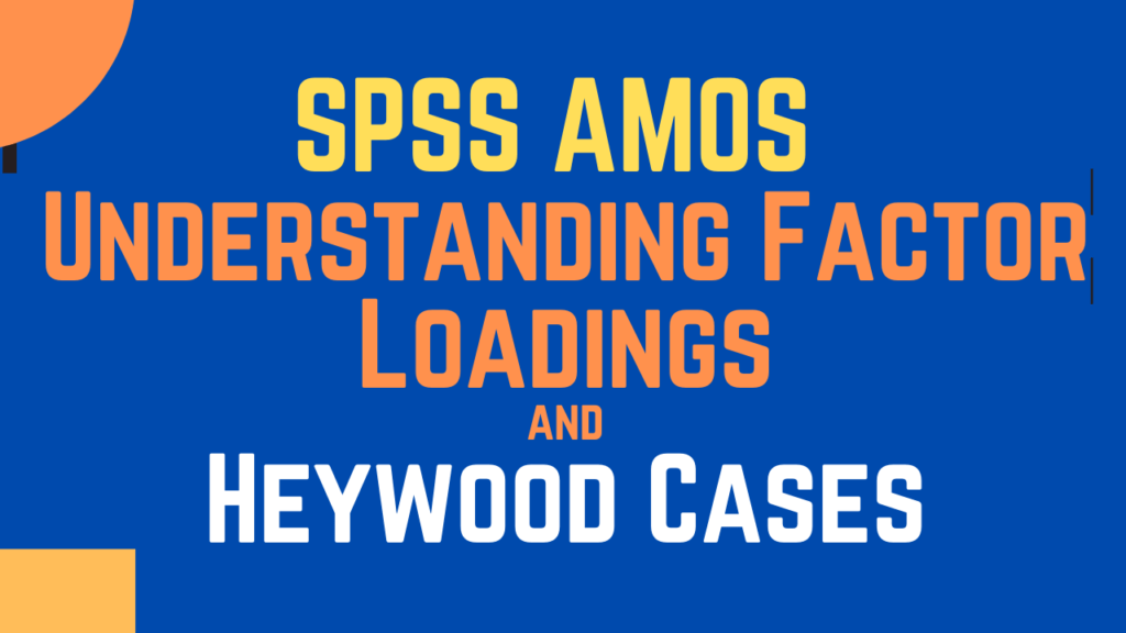 Understanding Factor Loadings in Structural Equation Modelling (SEM ...