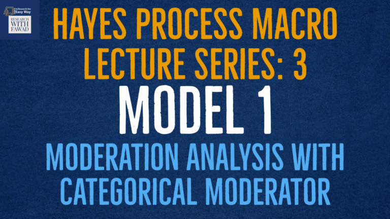 Hayes Process Macro - Model 1b - Moderation with Categorical Moderator ...